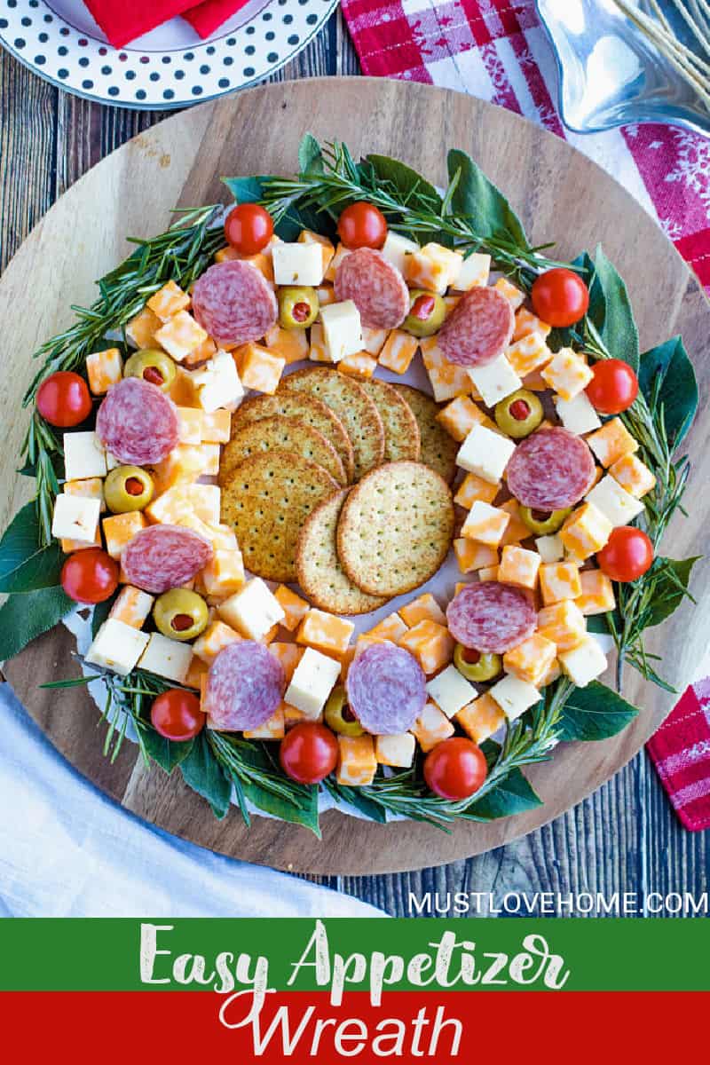 Easy Appetizer Wreath – Must Love Home